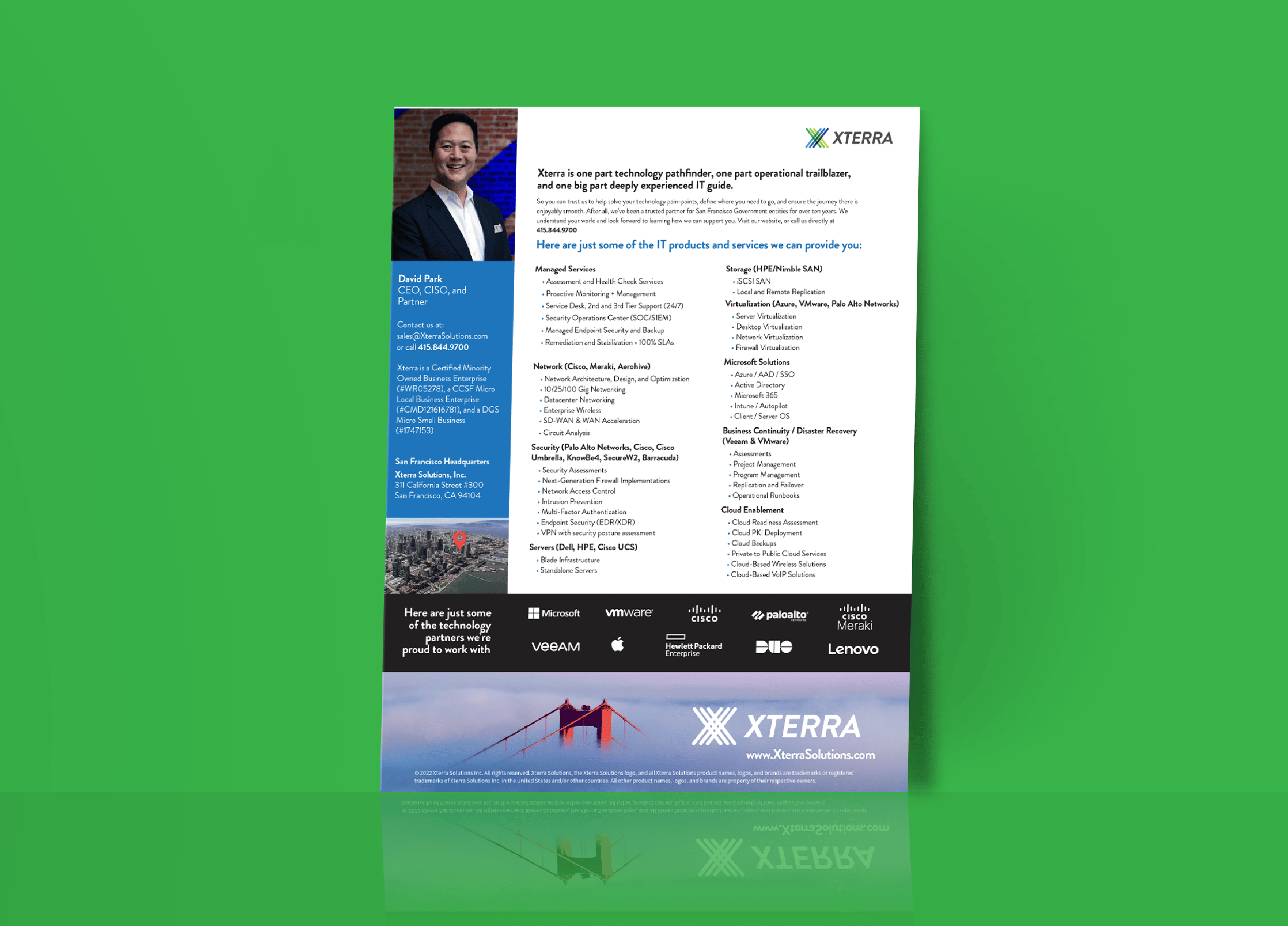 Line Card - Xterra Solutions